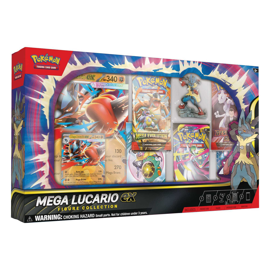 Pokemon TCG: Mega Lucario ex Figure Collection – Chief Cards