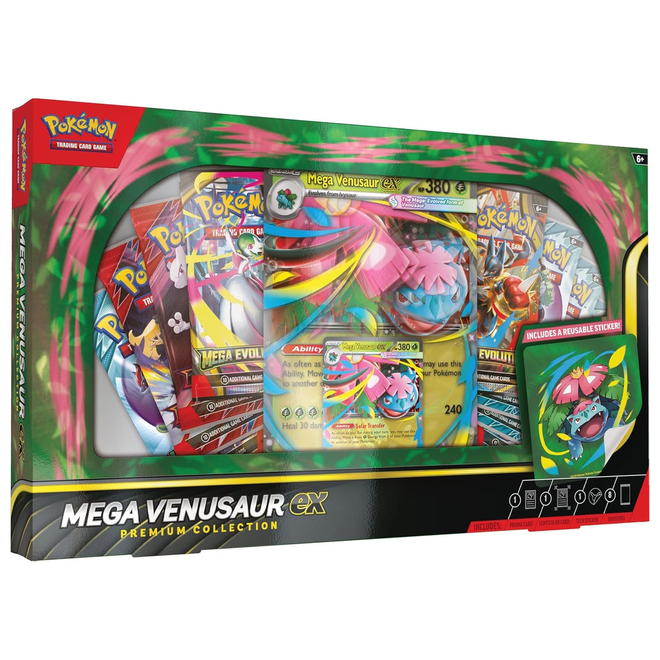Pokemon TCG: Mega Venusaur ex Premium Collection – Chief Cards