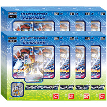 Digimon Card Game: Adventure Box AB01 Set of 8 – Chief Cards