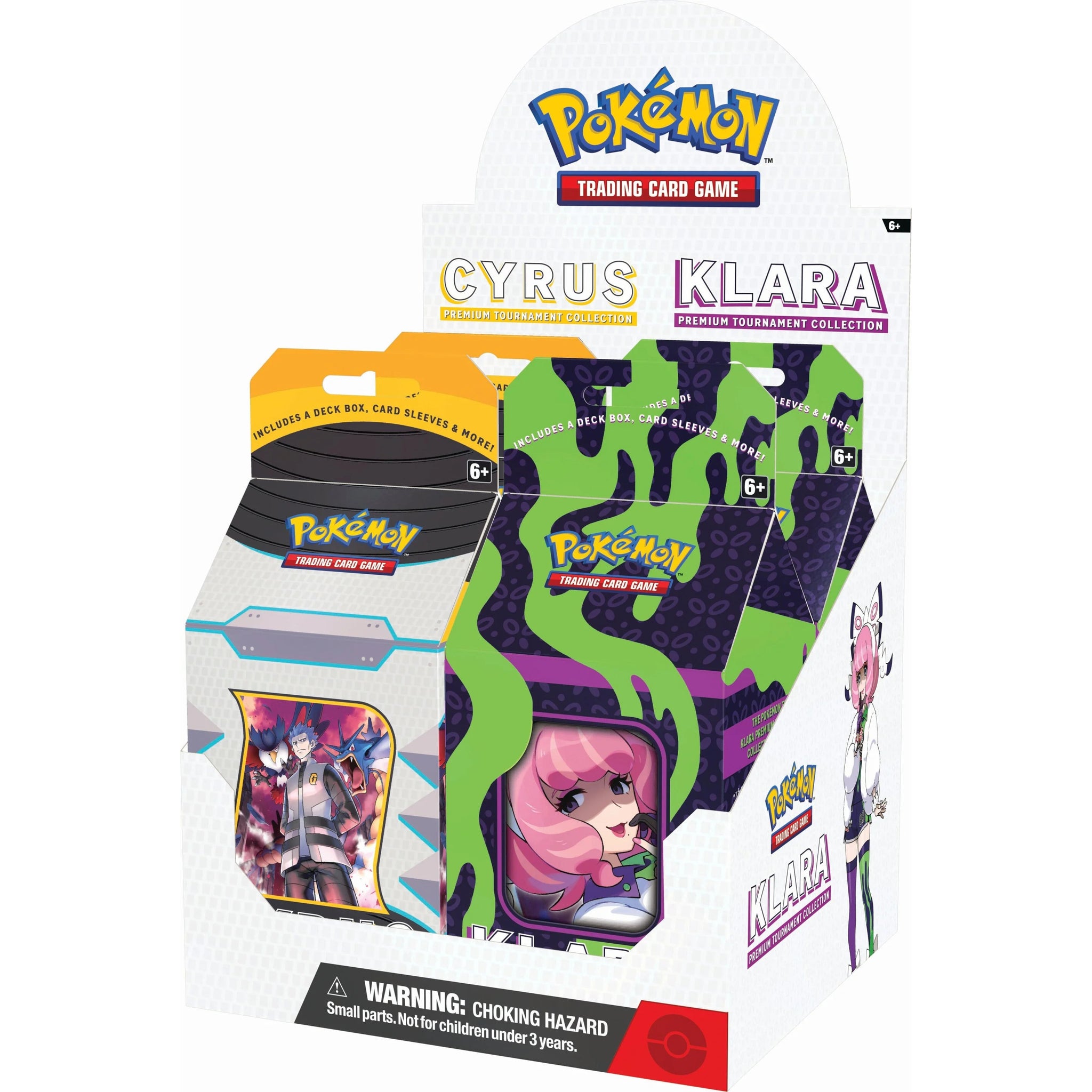 Pokemon TCG: Cyrus & Klara Premium Tournament Collection Display Box ...